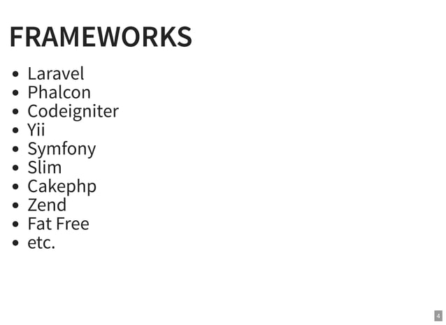 PHP Ecosystem and Best Practices | PPT