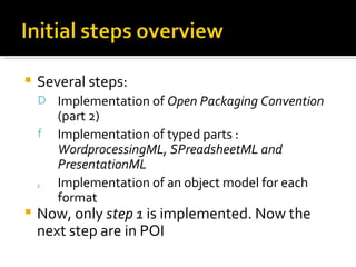 PHPExcel and OPENXML4J | PPT