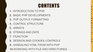 Php final year project training in ahmedabad | PPT