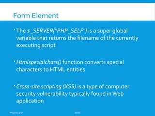 Php forms | PPT