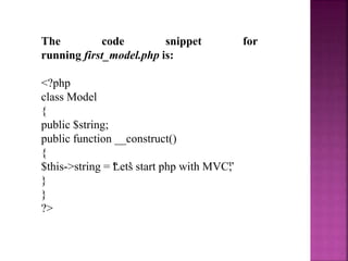 Php Framework | PPTX