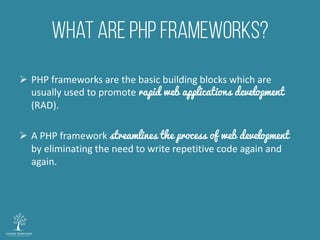 Best PHP Frameworks | PPT