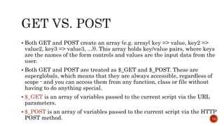 Form Handling using PHP | PPTX