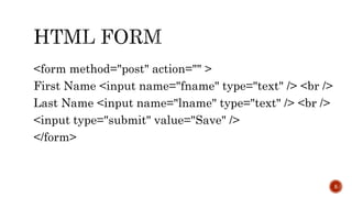 Form Handling using PHP | PPT