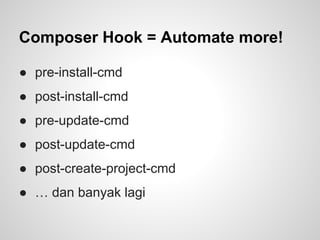 Composer Explained [PHP Indonesia Meetup] | PPT