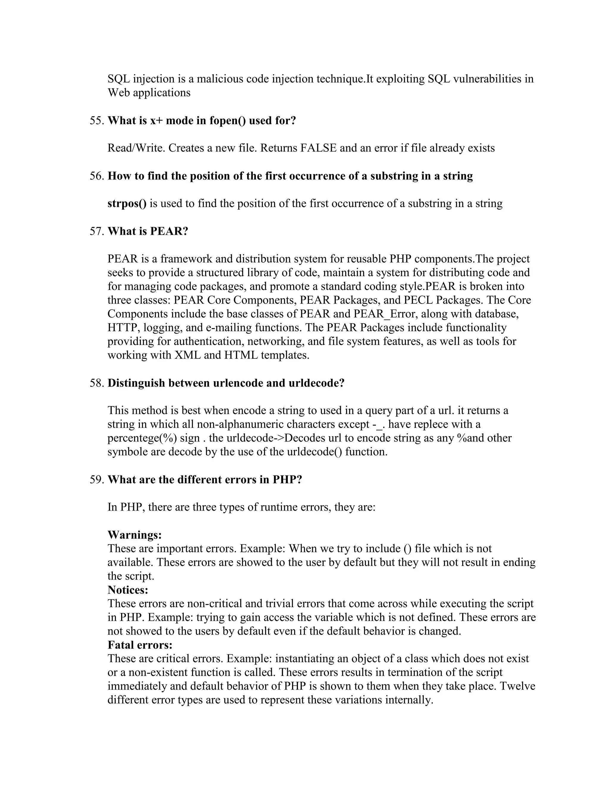 Php Interview Questions Pdf