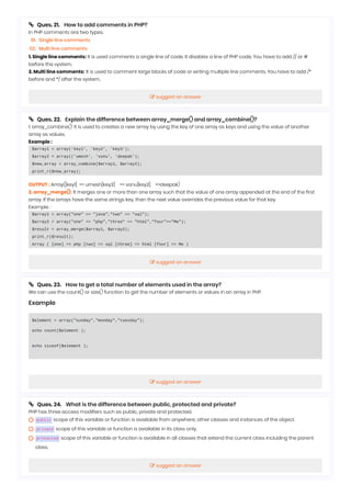 Php Interview Questions | PDF
