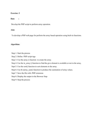 PHP Lab template for lecturer log book- and syllabus | DOCX