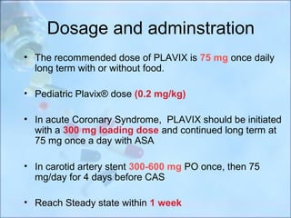 Clopidogrel pharmacokinetics | PPT