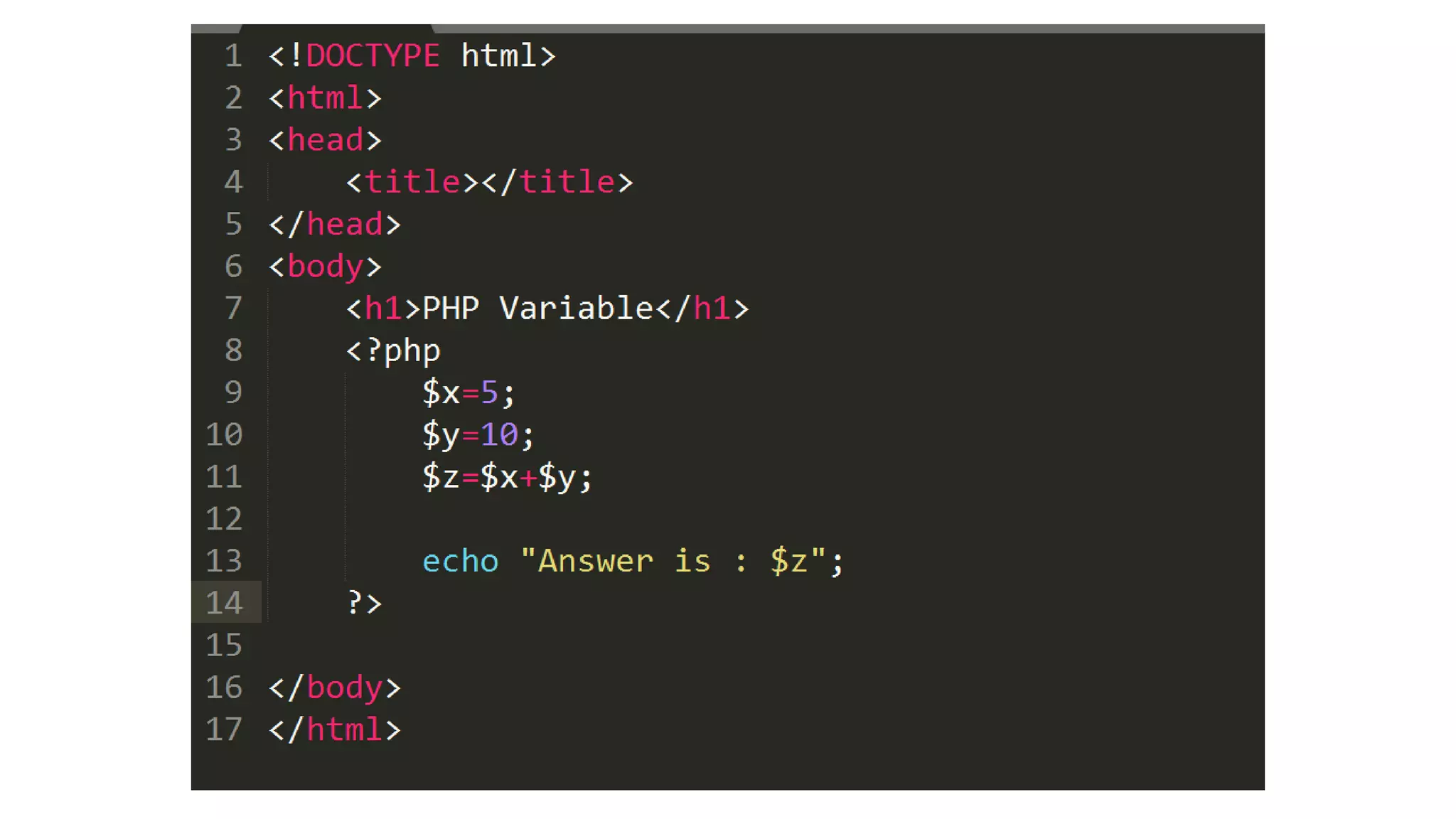 Introduction To PHP (Variables & Data types) | PPT Introduction To PHP (Variables & Data types) | PPT