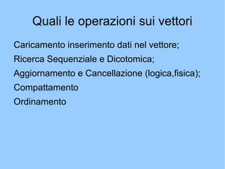 Array e Linguaggio PHP | PPT