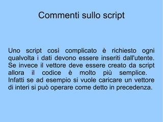 Array e Linguaggio PHP | PPT