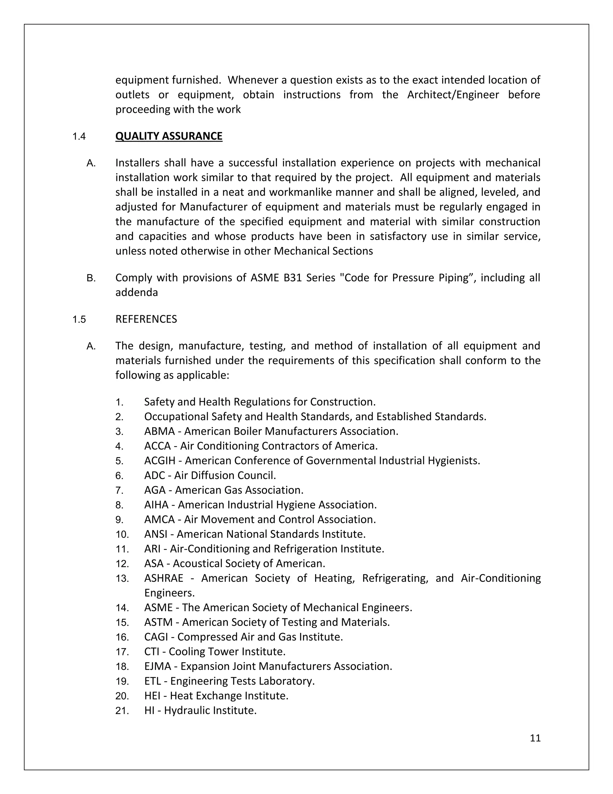 Technical Specification MEP Works | PDF | Desktop Publishing | Computer ...