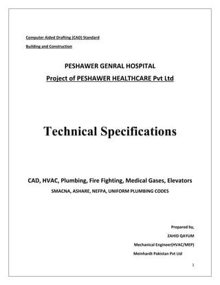 Technical Specification MEP Works | PDF