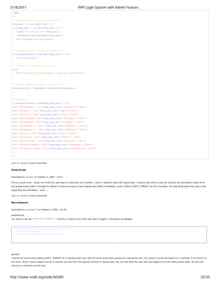 Php login system with admin features evolt | PDF