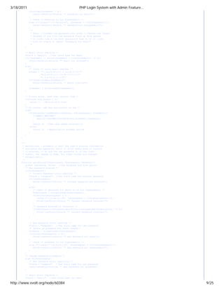 Php login system with admin features evolt | PDF