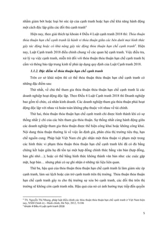 Pháp luật về thỏa thuận hạn chế cạnh tranh trong hoạt động thương mại.docx