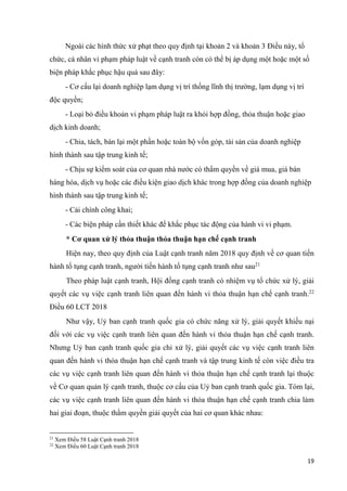 Pháp luật về thỏa thuận hạn chế cạnh tranh trong hoạt động thương mại.docx