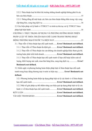 Pháp luật về thỏa thuận hạn chế cạnh tranh trong hoạt động thương mại.docx