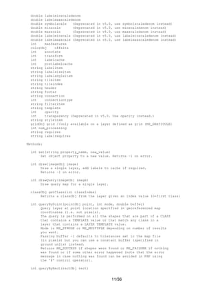 Php Map Script Class Reference | PDF | Web Development | Internet