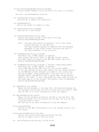Php Map Script Class Reference | PDF | Web Development | Internet