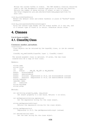 Php Map Script Class Reference | PDF