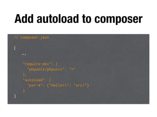 Create your own composer package | PDF