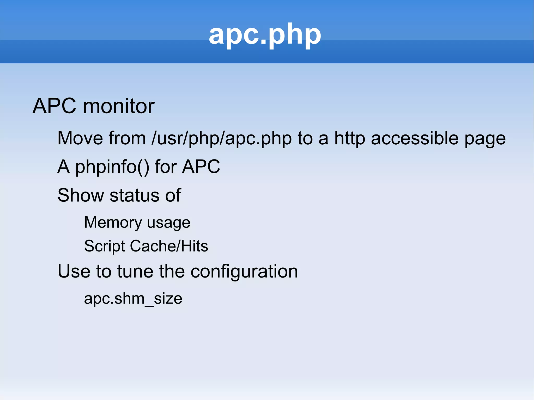 Introduction to APC | ODP