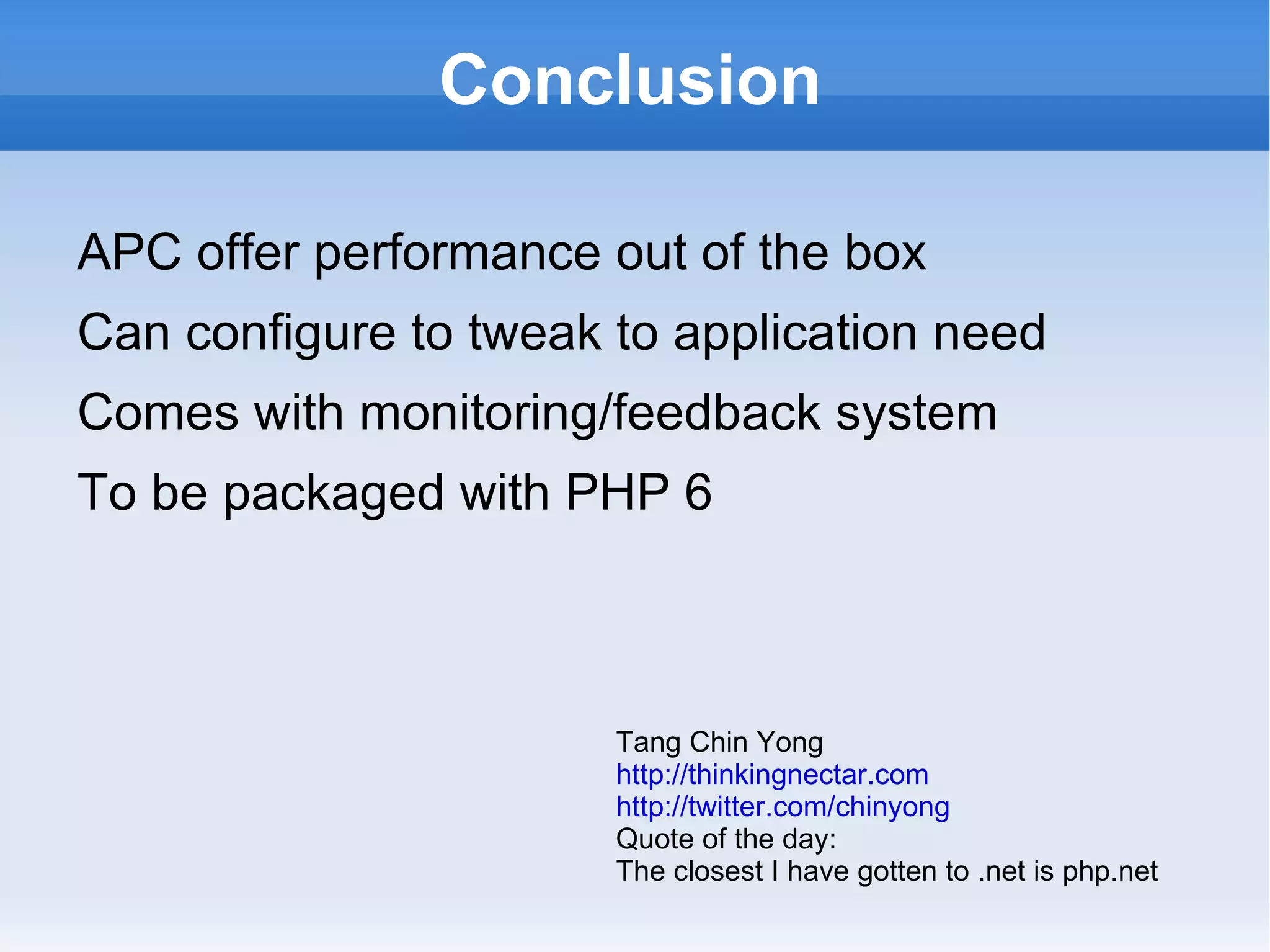 Introduction to APC | ODP