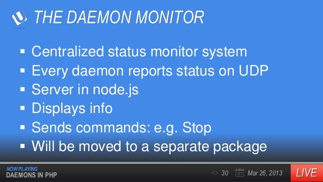 Daemons in PHP