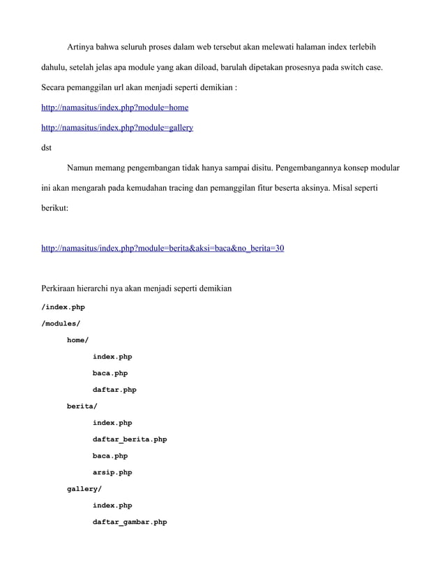 Php module hierarchical | PDF