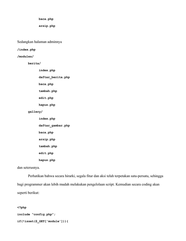 Php module hierarchical | PDF