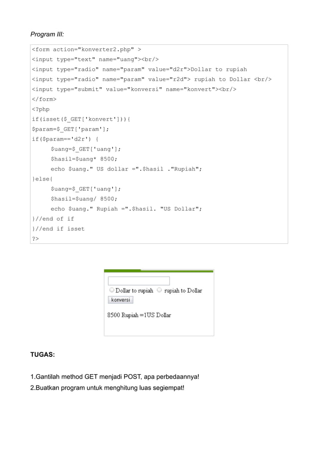 Php modul1 dasar dasar php | DOC