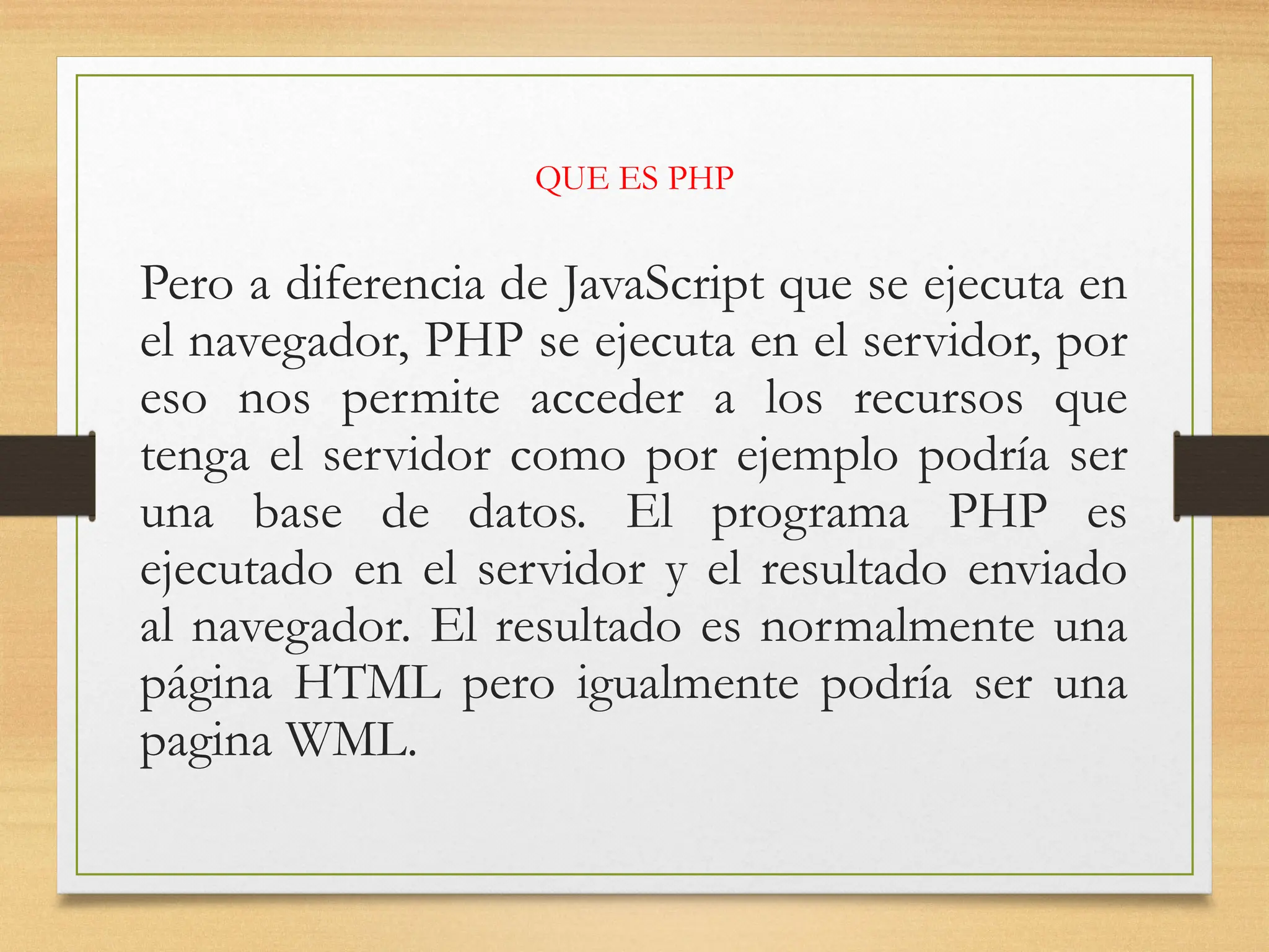 PHP MOISES introduccion a php 2024 .pptx
