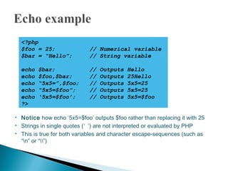 Introducation to php for beginners | PPT