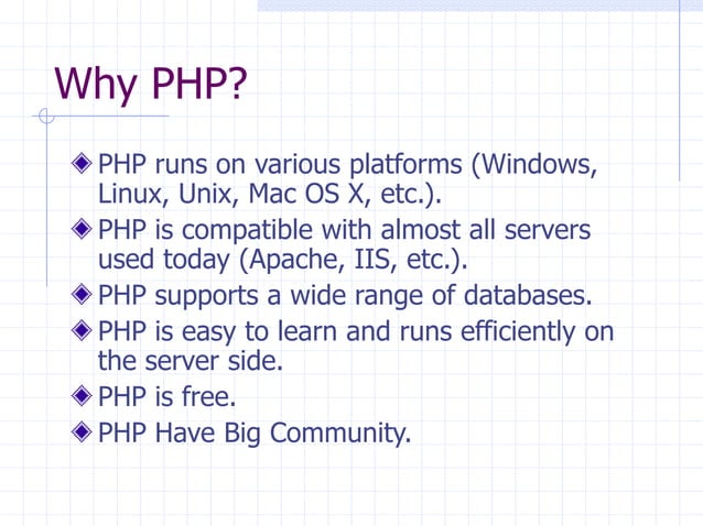 Introduction Of Php And Mysql Presentation Ppt