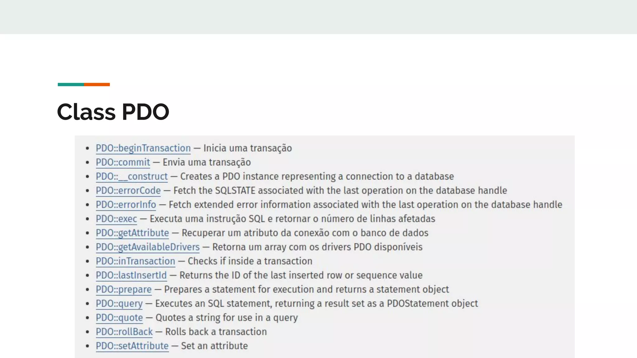 Php And Mysql Pdo X Mysqli Ppt