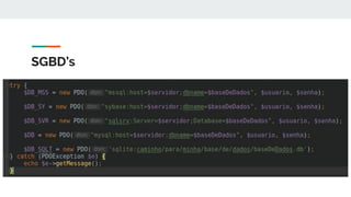 PHP & MySQL: PDO x MySQLi | PDF | Databases | Computer Software and Applications