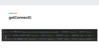 PHP & MySQL: PDO x MySQLi | PDF