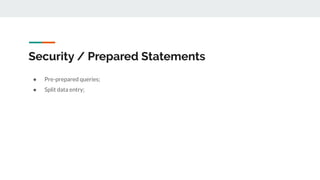 PHP & MySQL: PDO x MySQLi | PDF