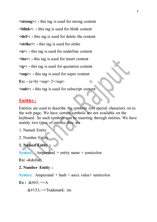 Php Html Css Notes Pdf