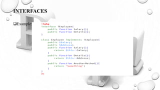 Introduction to PHP OOP | PPTX | Web Development | Internet