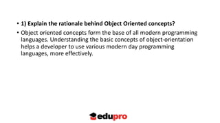 Php oops interview questions | PPT