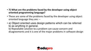 Php oops interview questions | PPT