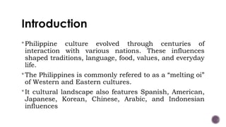 Foreign Culture Influences on Philippine Culture PH POP CULTURE #2.pptx