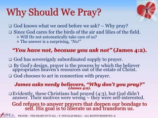 PRAYER - The Heart of It All - Chapter 1 | PPTX