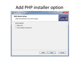 Php Performance On Windows | PDF