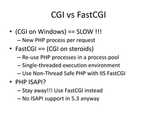 Php Performance On Windows | PDF