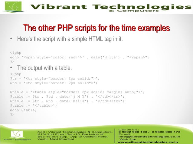 PHP - Introduction to PHP AJAX | PPT | Web Development | Internet