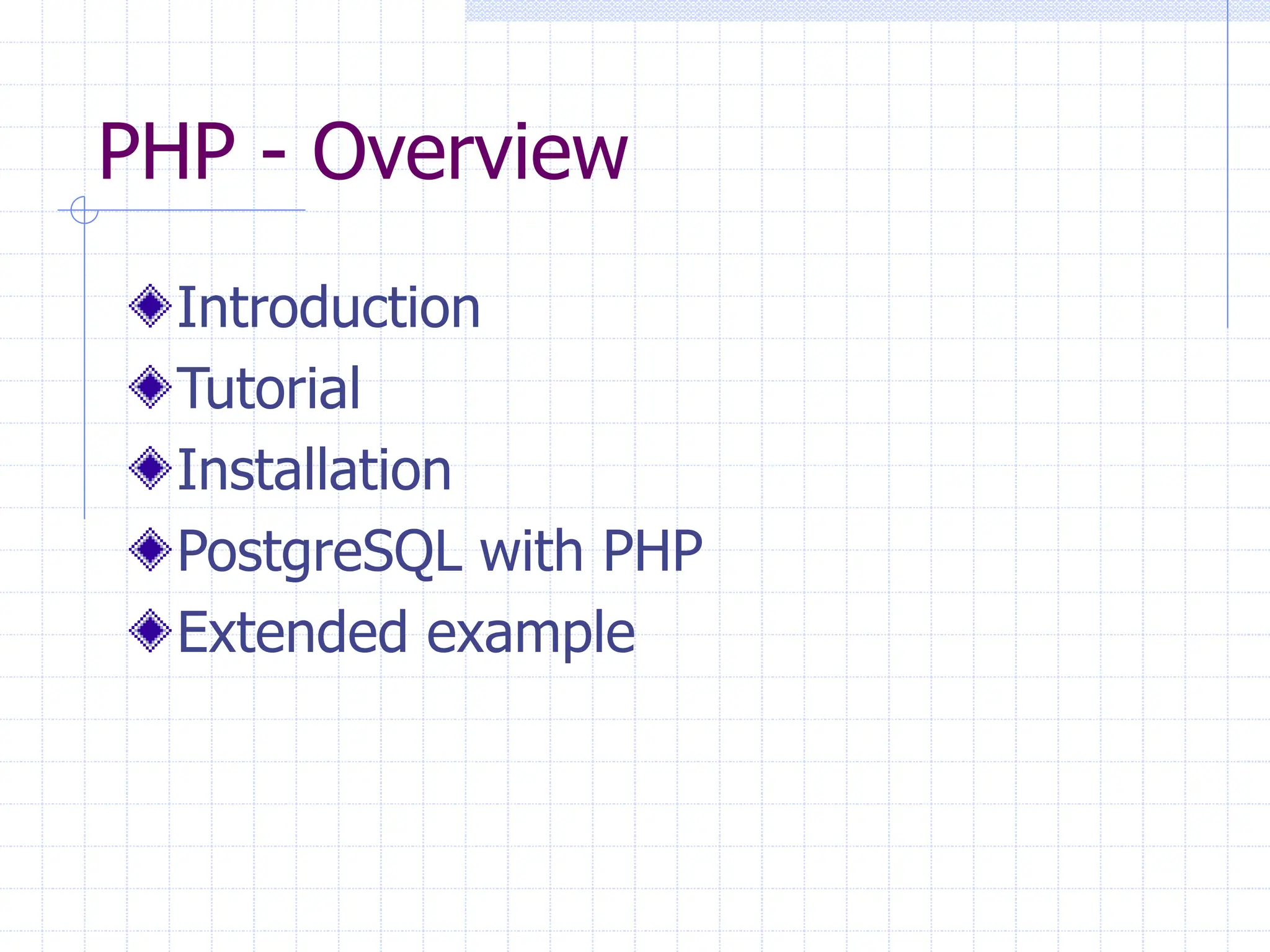 Introduction To Php And Postgresql Ppt